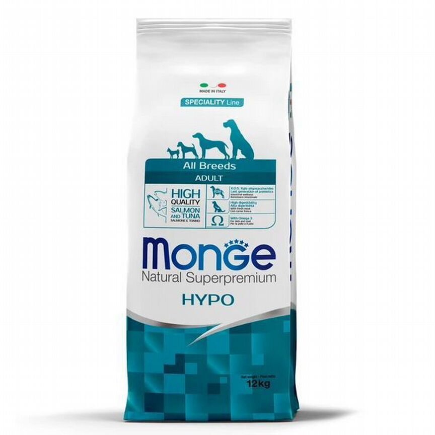 Сухой корм для собак Monge Natural Superpremium