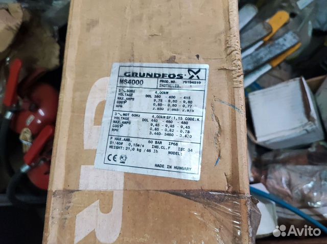 Cкважинный насос Grundfos 4" MS4000 4,00 кВт 3x380 купить в Ярославле ...