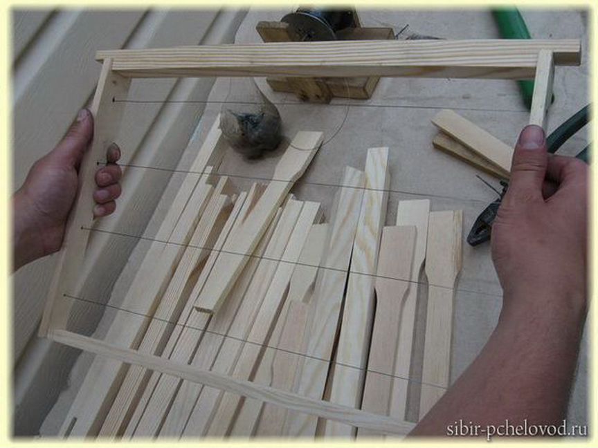 Рамки для ульев в сборе