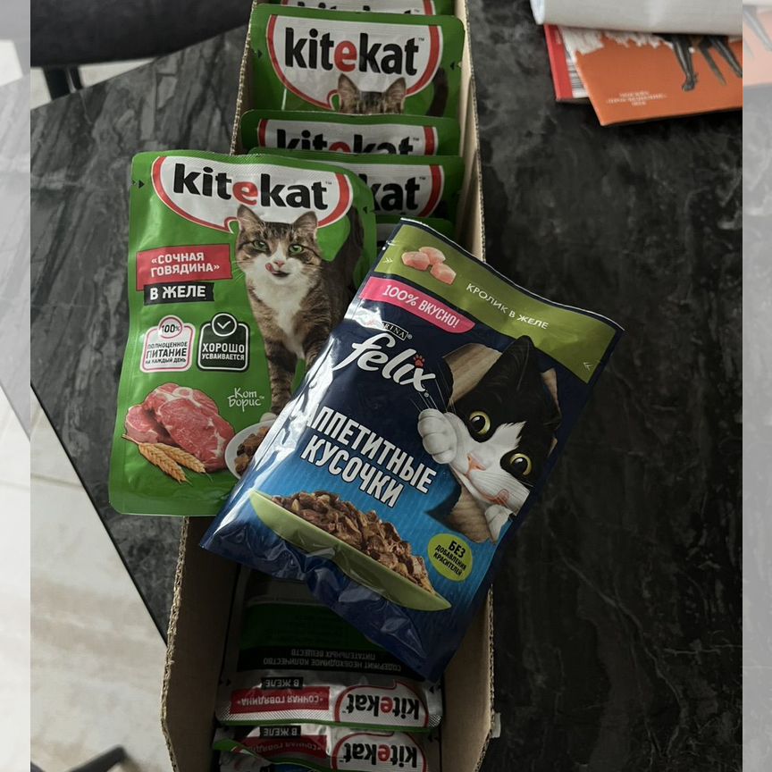 Влажный корм для кошек