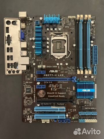 Материнская плата asus P8Z77-V LX2 купить в Москве | Электроника | Авито