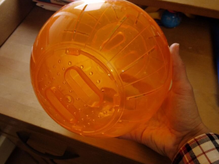 Прогулочный шар для хомяка, 16 см