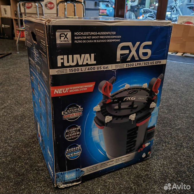 Внешний фильтр fluval FX6