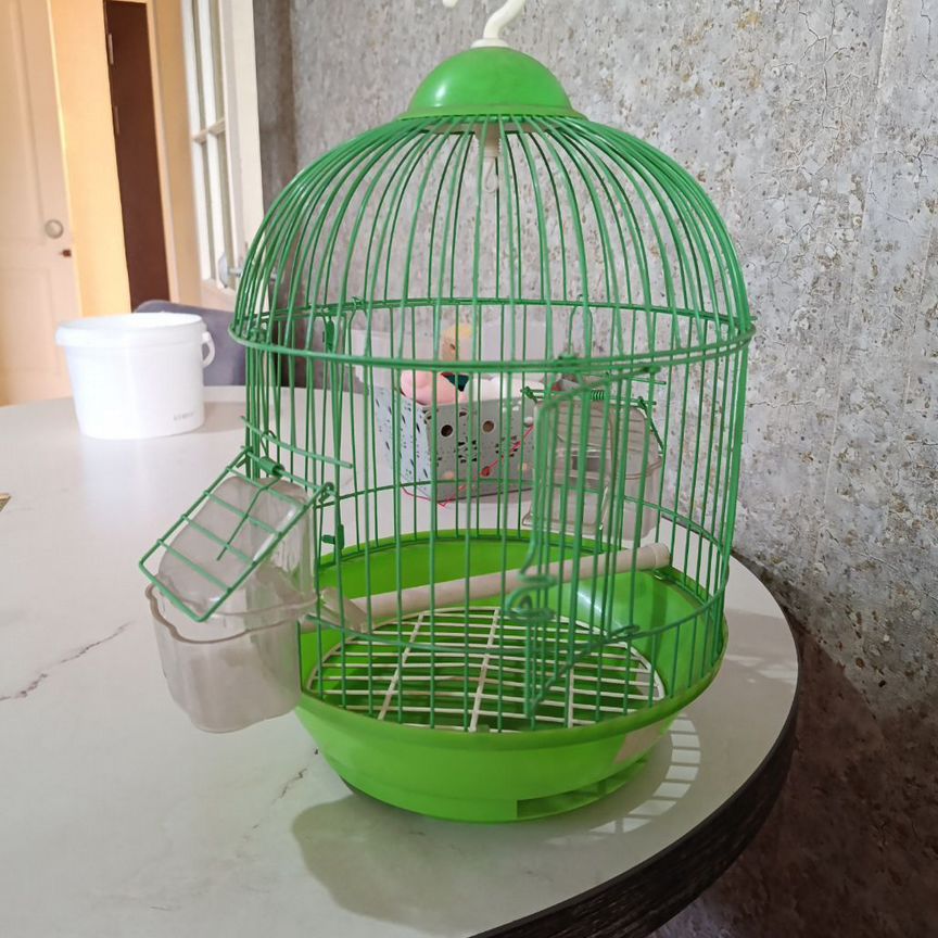 Клетка для попугаев размеры34/34/50