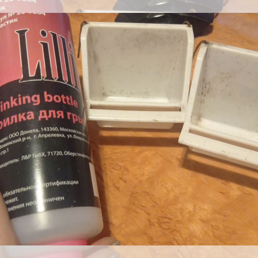 Поилка и кормушки для грызунов