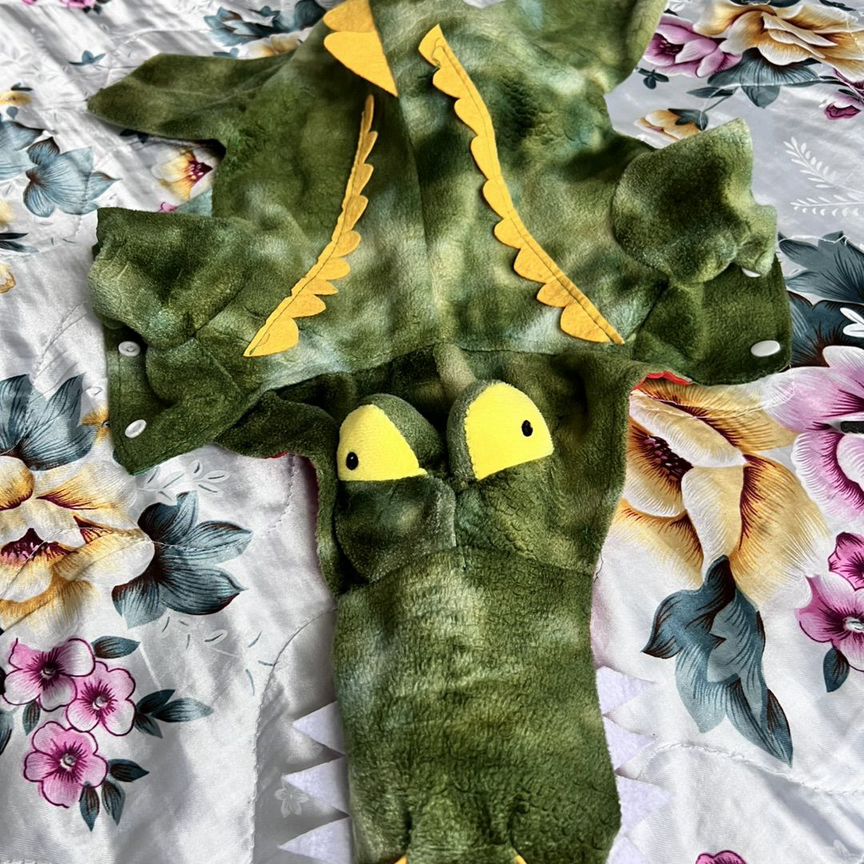 Костюм крокодила для собаки М