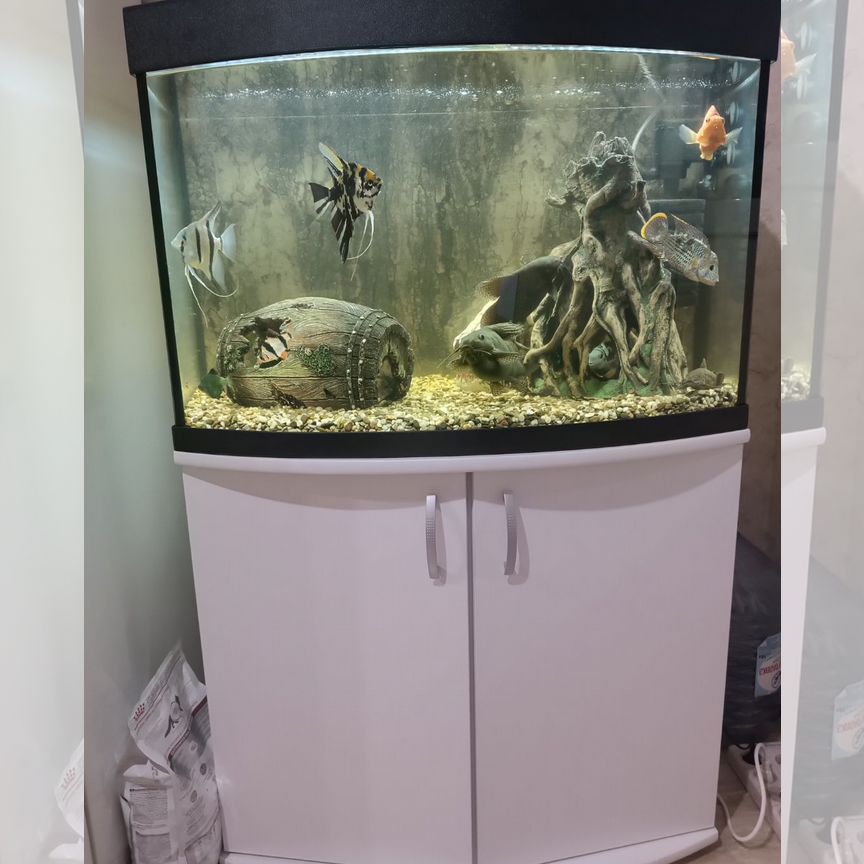 Аквариум с тумбой 160 литров