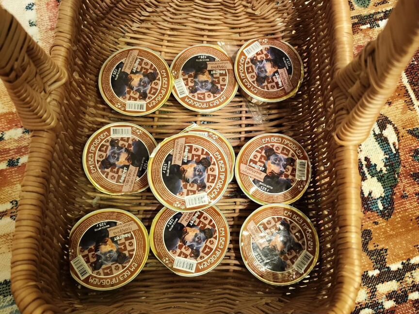 Консервы для собак