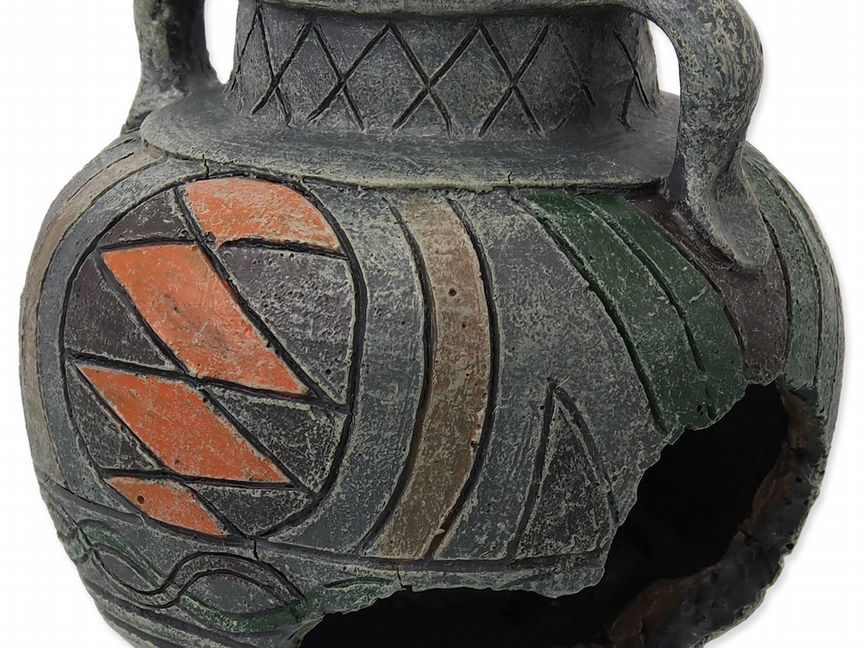 Амфора Декорация для аквариума. 15, 5х14, 5х15, 5с