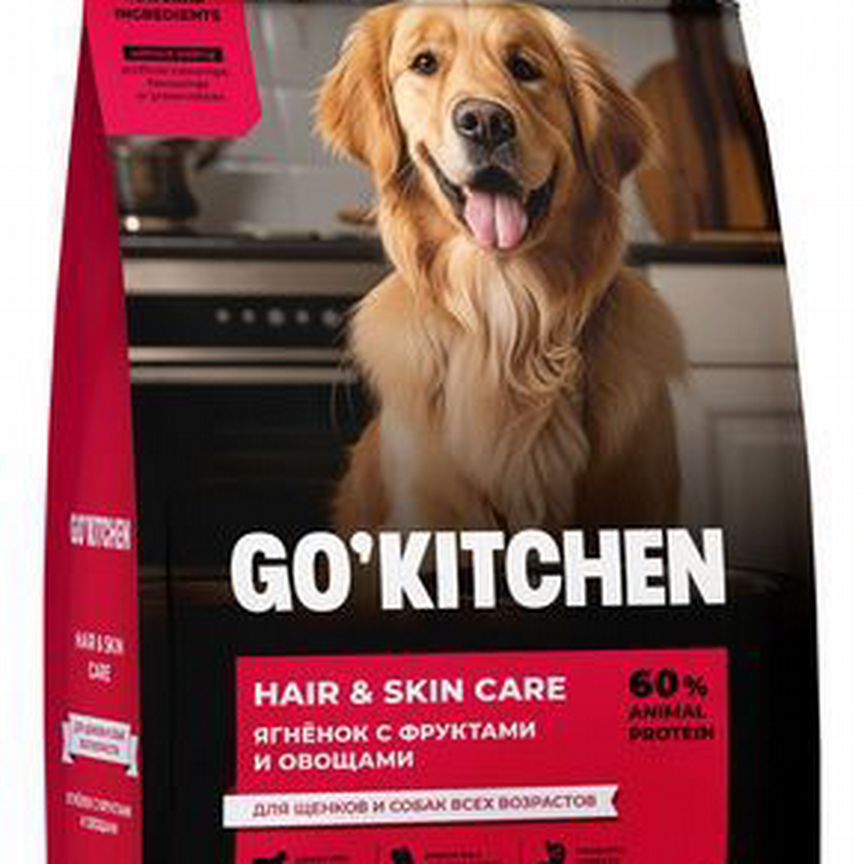 Корм Гоу ягнёнок фрукты овощи 9,98кг. для собак