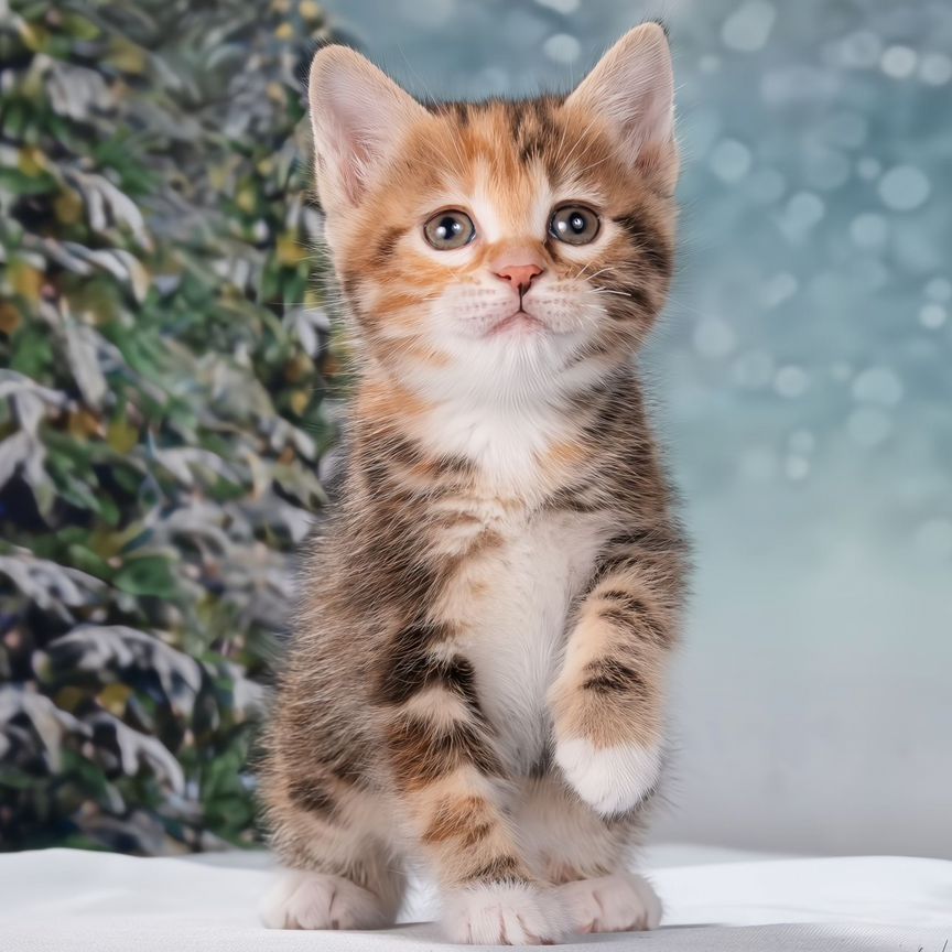 Курильский бобтейл короткошёрстный котёнок