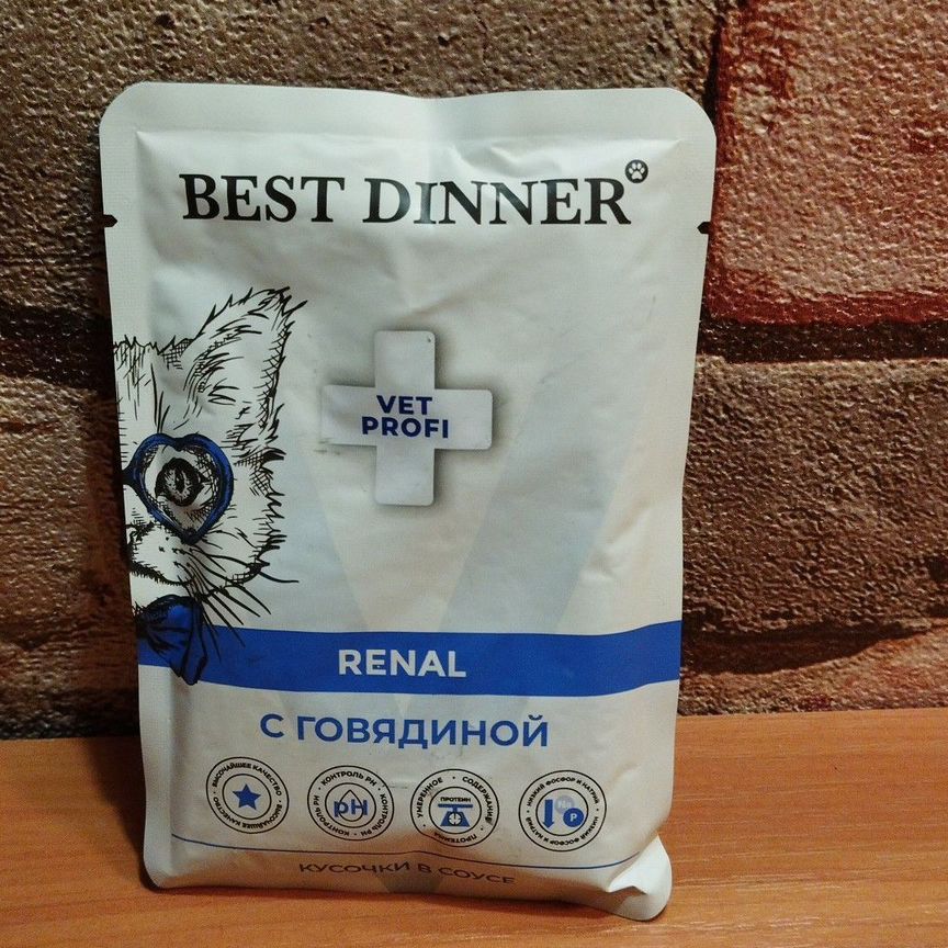 Лечебный кошачий корм Renal