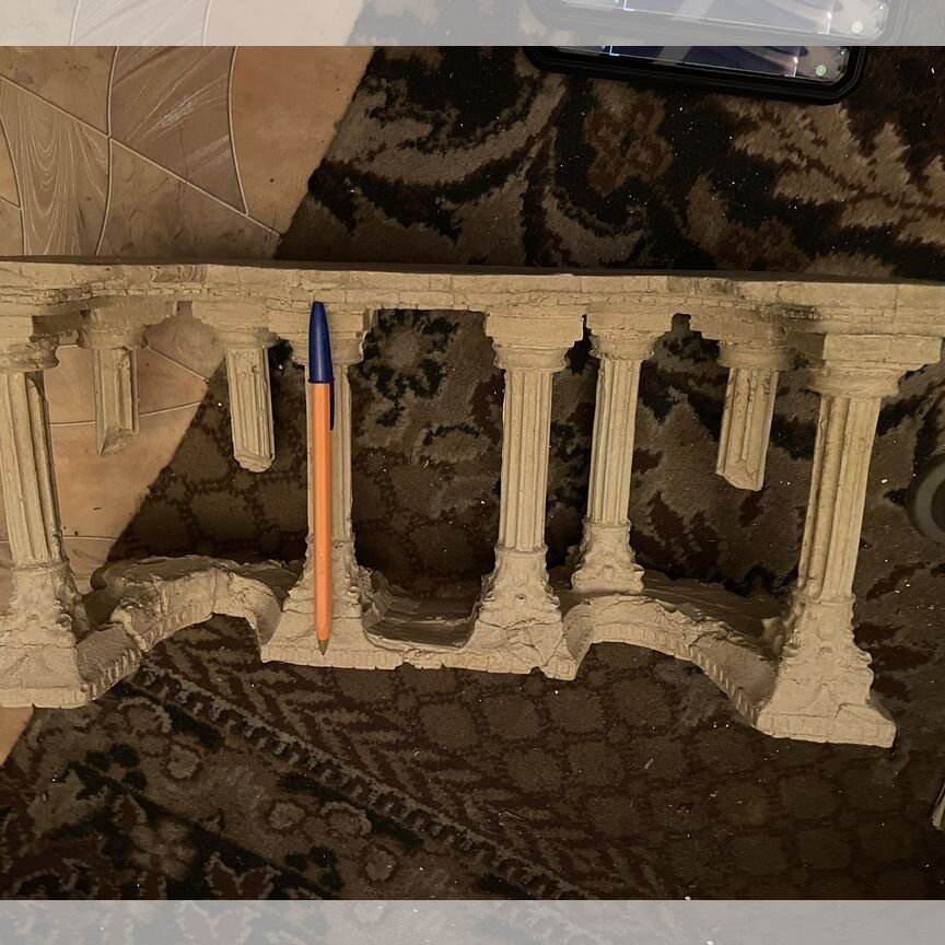 Декорации для аквариума руины