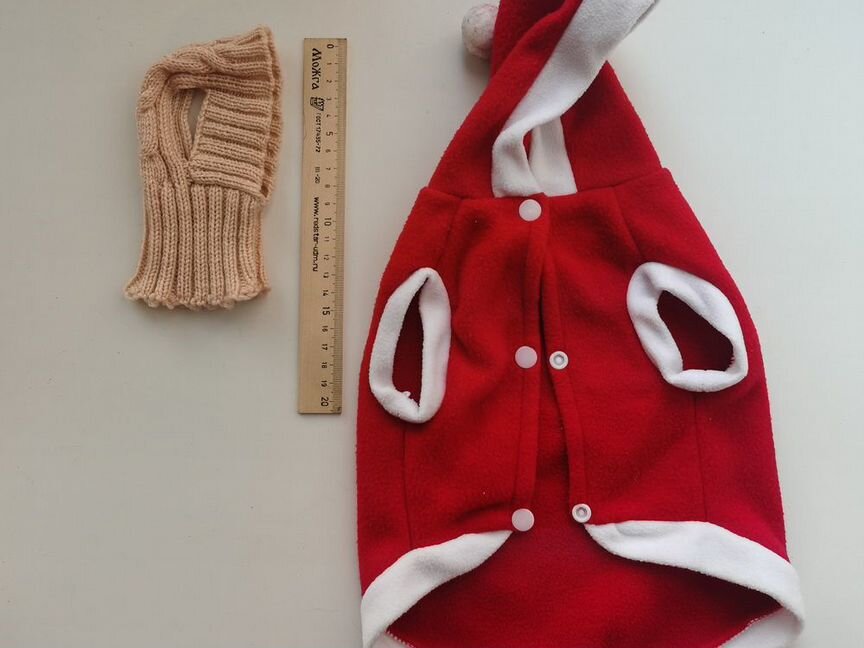 Шапка и костюм для кошки или собаки