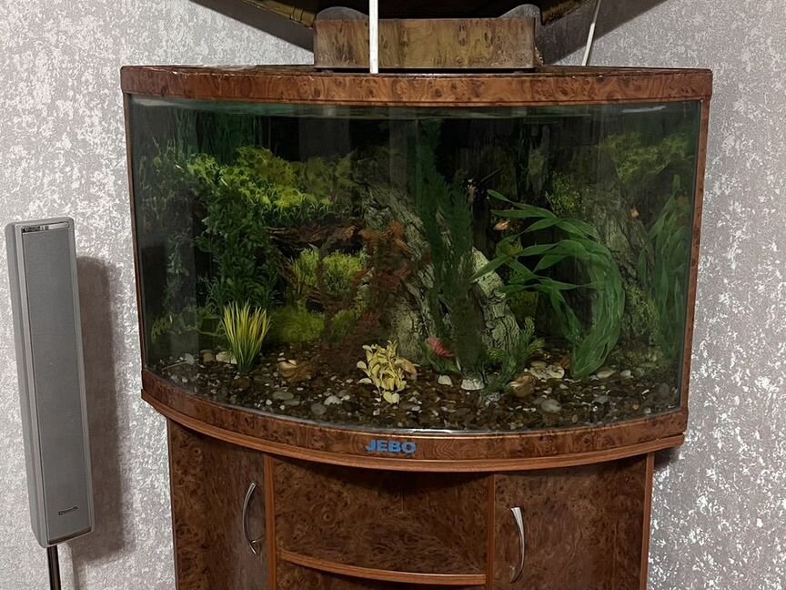 Аквариум с тумбой jebo 186л