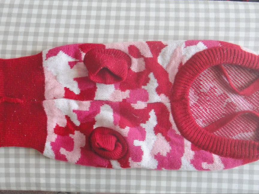 Трикотажный свитер для не большой собаки