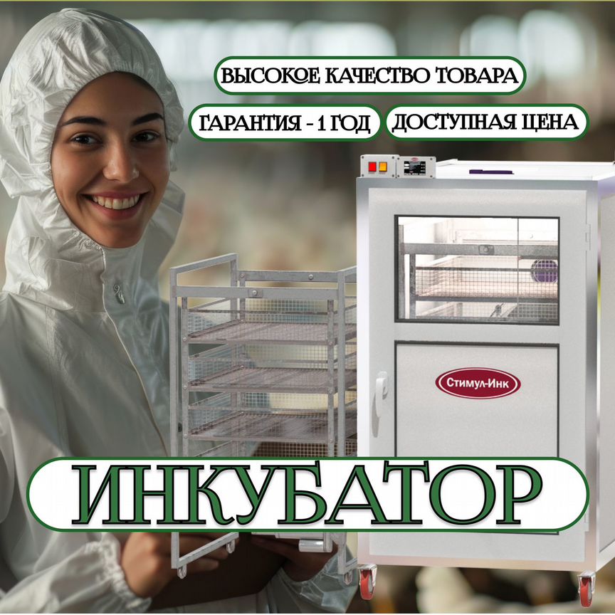 Инкубатор на 500 яиц автоматический
