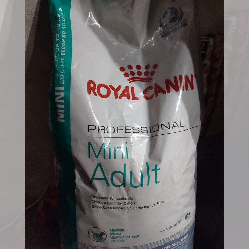Корм для собак royal canin mini adult
