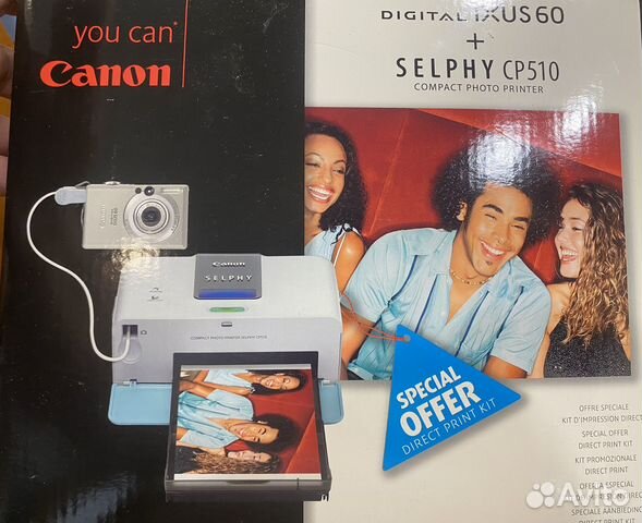 Фотопринтер NEW Canon Selphy cp510 купить в Москве по низкой цене с ...