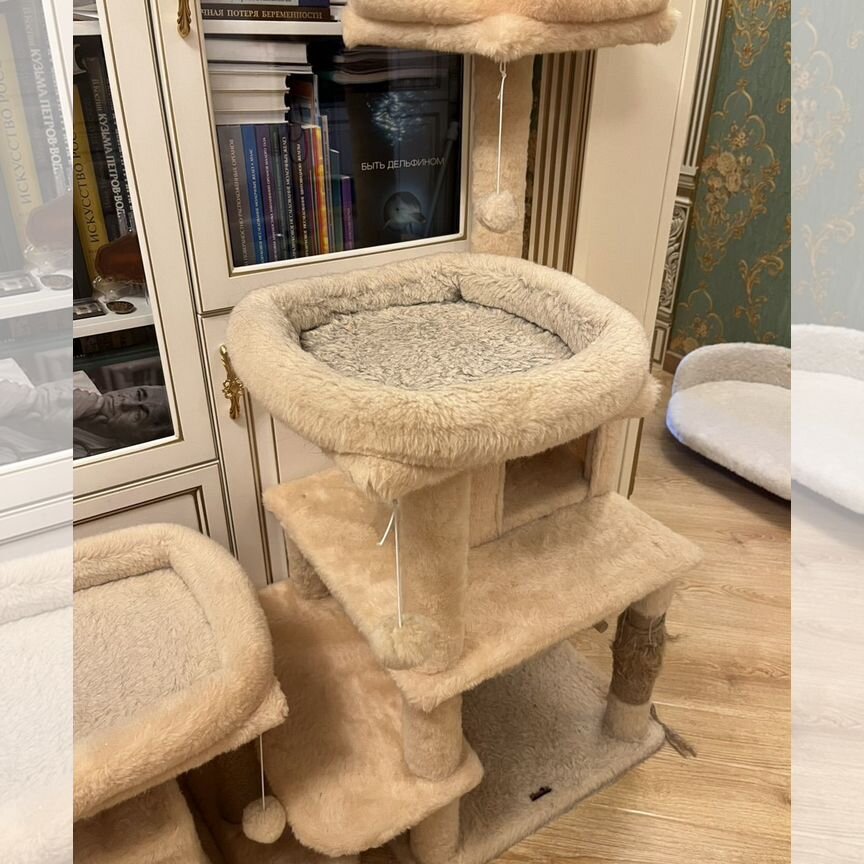Лежанка для кошек бу