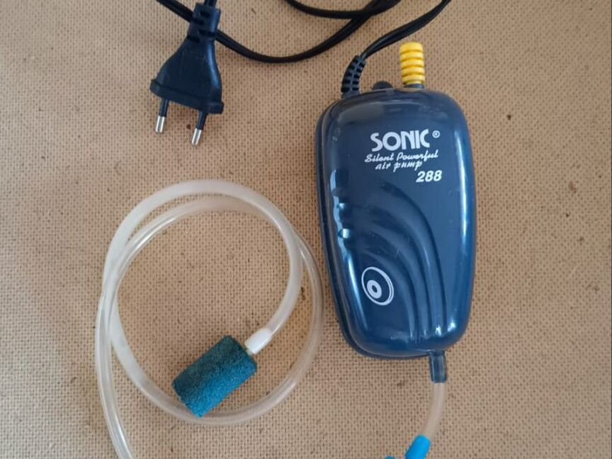 Компрессор аэратор для аквариума Sonik 288