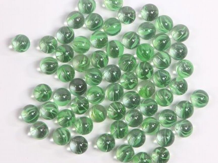 Грунт стеклянный Star 340гр "Зелёный туман" декор