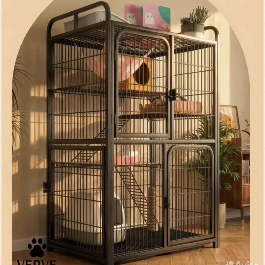 Большая клетка для грызунов шиншилл