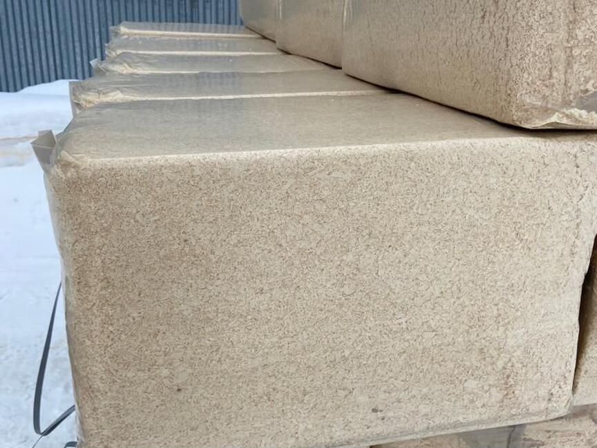 Пресованные опилки оптом