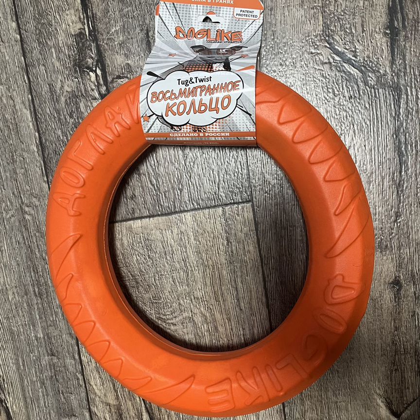Новое кольцо Доглайк игрушка для крупных собак
