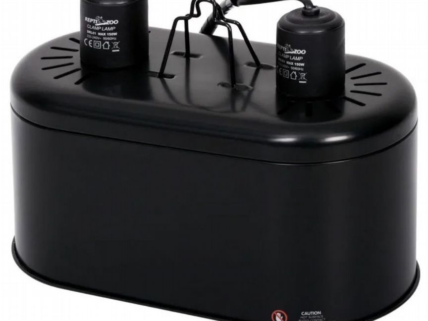 Светильник сдвоенный Repti Planet для террариума