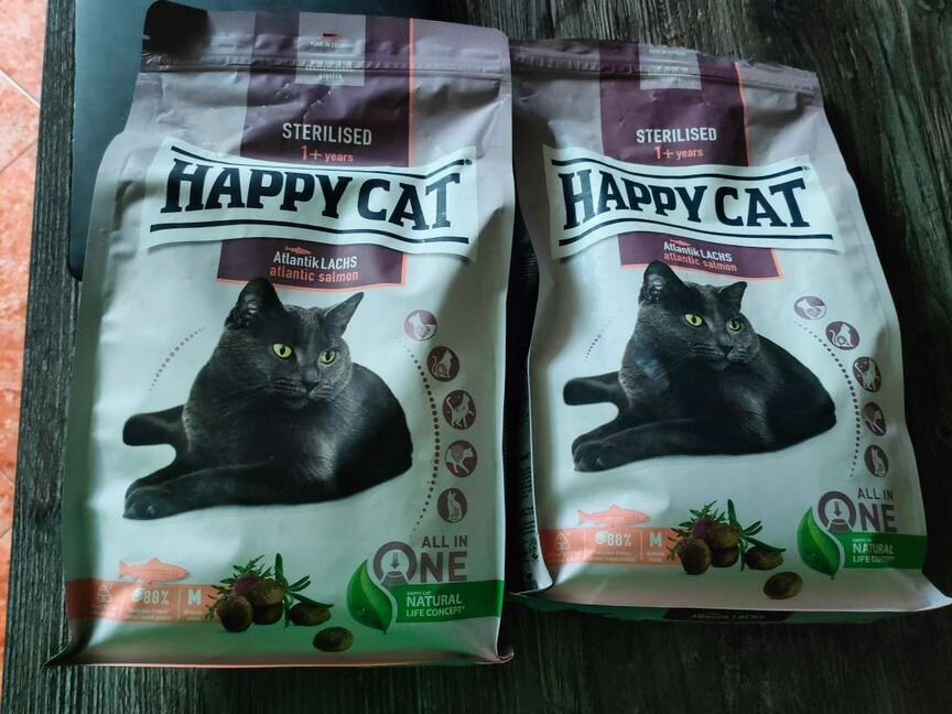 Сухой корм для кошек Наppy Cat Adult Sterilised
