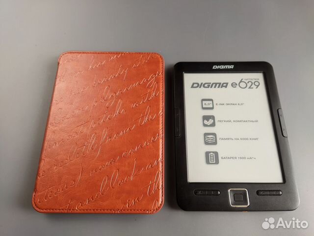 Digma E629 (E-ink Carta HD, новый чехол) купить в Астрахани | Электроника | Авито