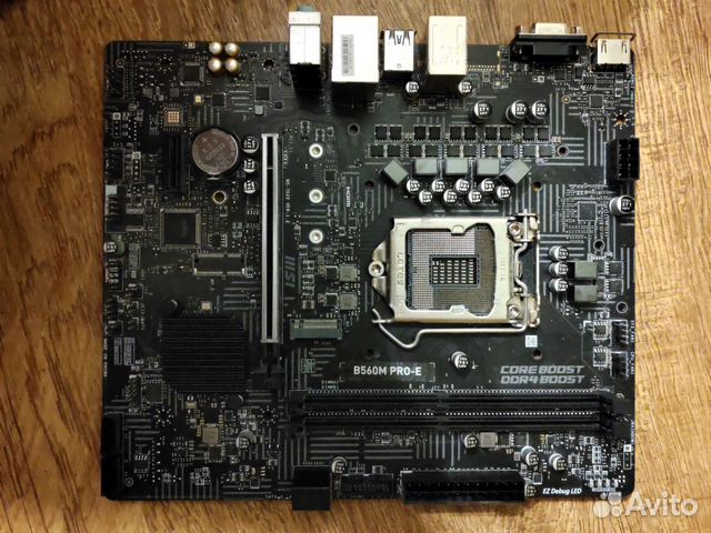 Материнская плата msi b560m pro-e купить в Подольске | Электроника | Авито