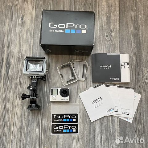 Камера GoPro Hero 4 silver купить в Санкт-Петербурге | Электроника | Авито