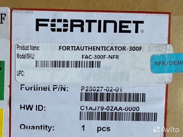 Межсетевой экран Fortinet FAC-300F (Новый) купить в Москве | Электроника | Авито