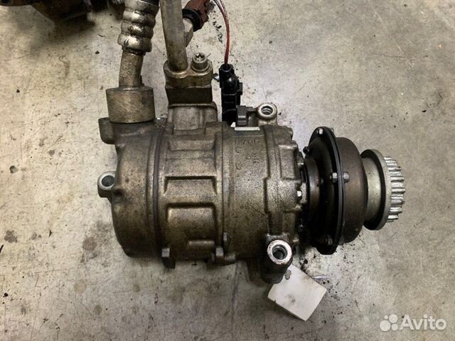 Компрессор кондиционера Volkswagen Touareg 2.5 R5 купить в Москве VAG ...