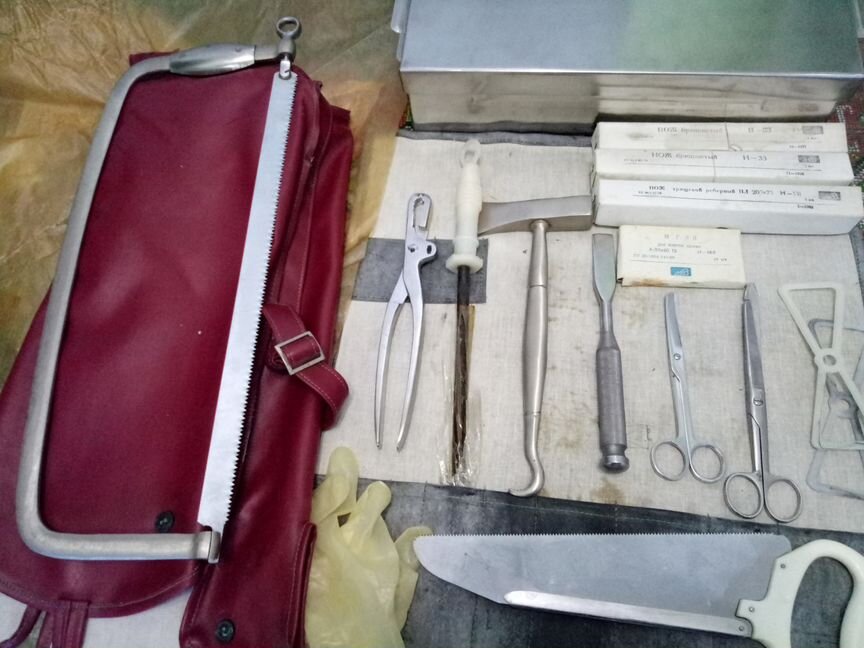 Набор анатомический ветеринарный малый