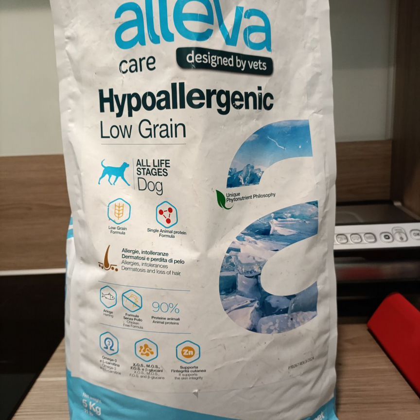 Сухой корм для собак alleva hypoallergenic