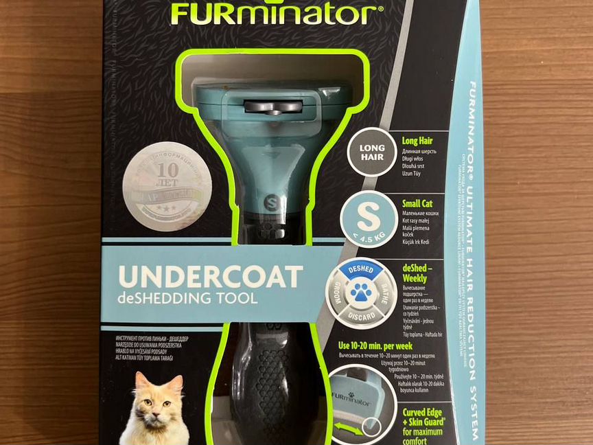 Фурминатор FURminator S для кошек