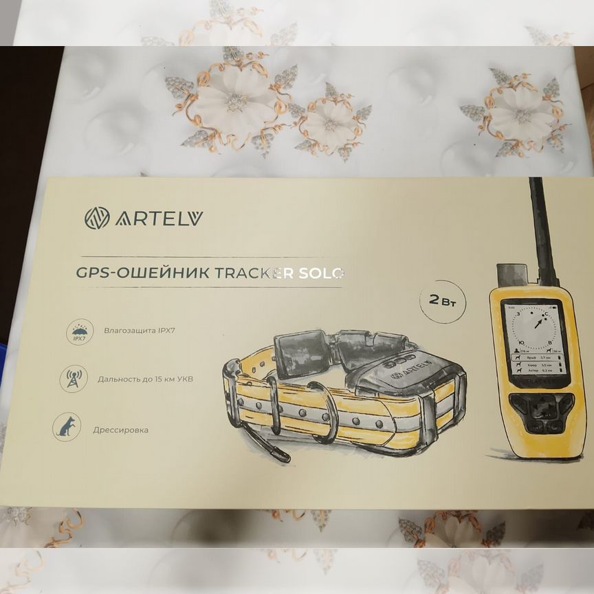 GPS-ошейник и передатчик Artelv Tracker 2W д/собак