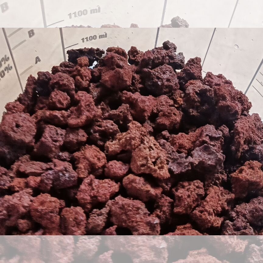 Крошка вулканическая, грунт, аквариум, ландшафт