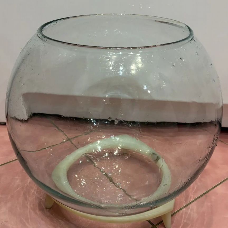 Аквариум круглый СССР