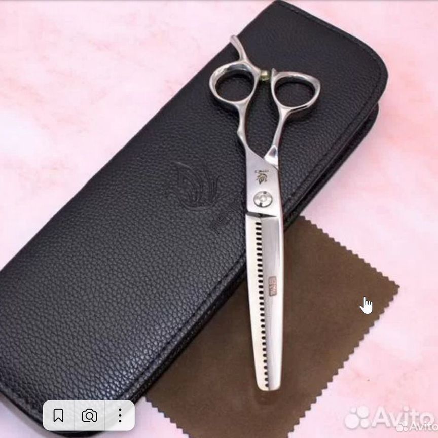 Профессиональные филировочные ножницы fenice 7"