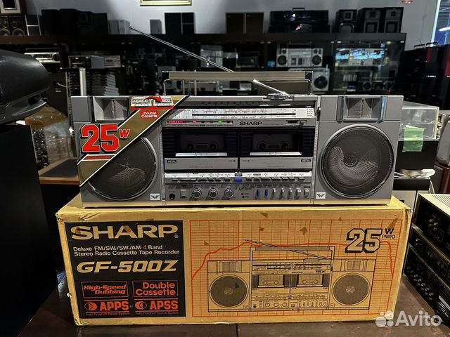 Магнитола sharp gf 500 z new купить в Москве | Электроника | Авито