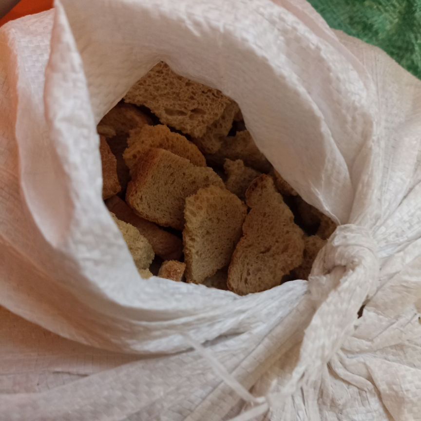 Хлеб сухари для животных