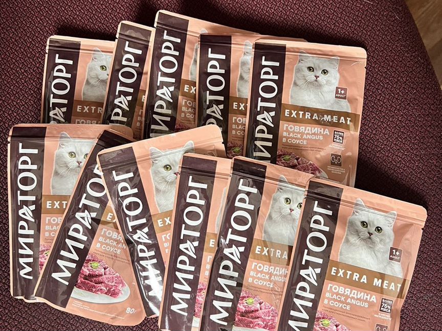 Корм для кошек мираторг