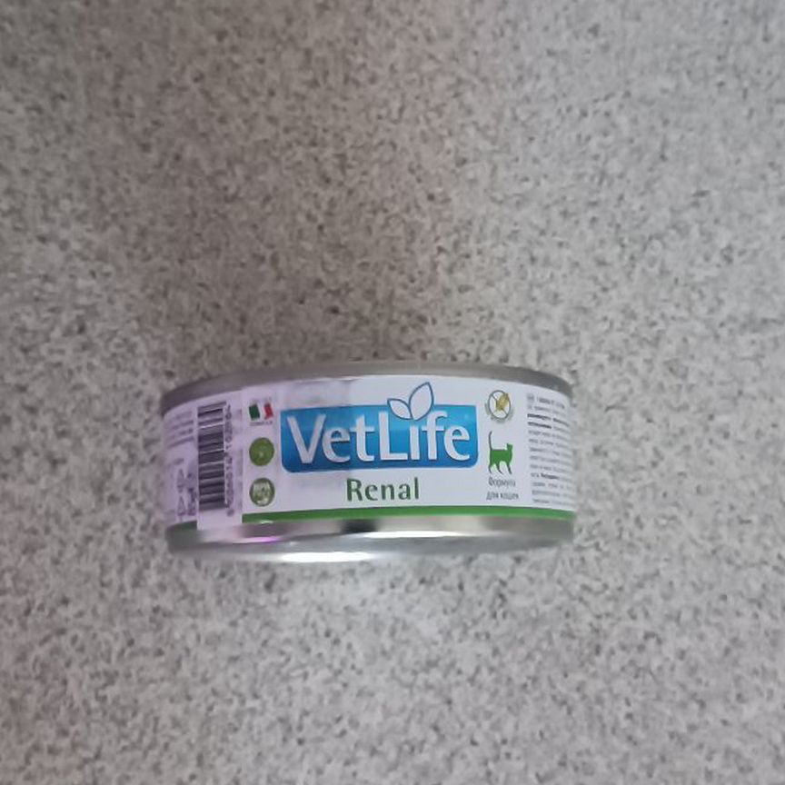 Корм для кошек vetlife renal,ренал