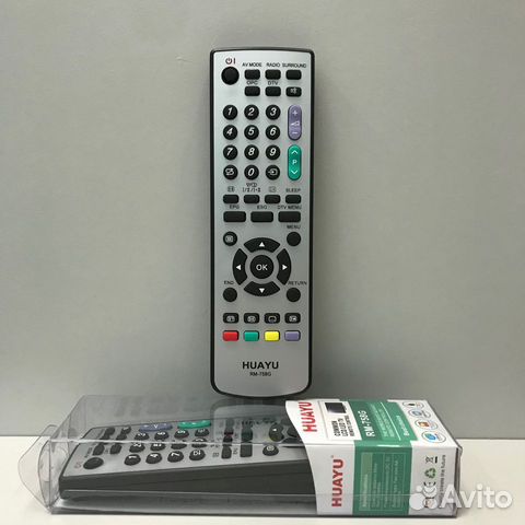 Универсальный пульт Huayu для Sharp RM-758G купить в Казани | Электроника | Авито