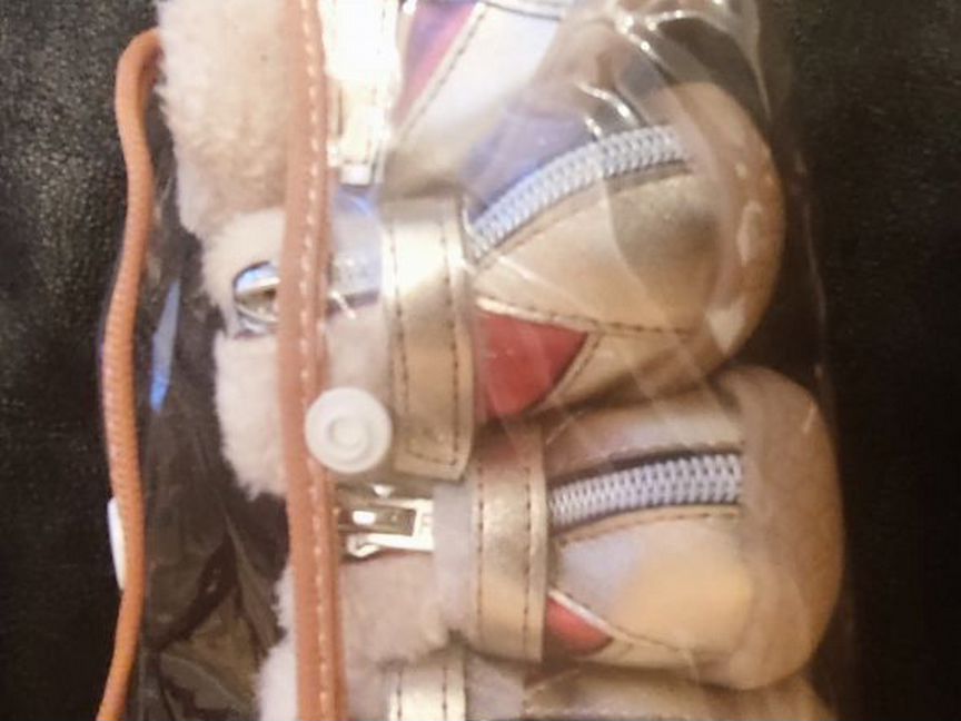 Сапожки утеплённые. Обувь для собачки