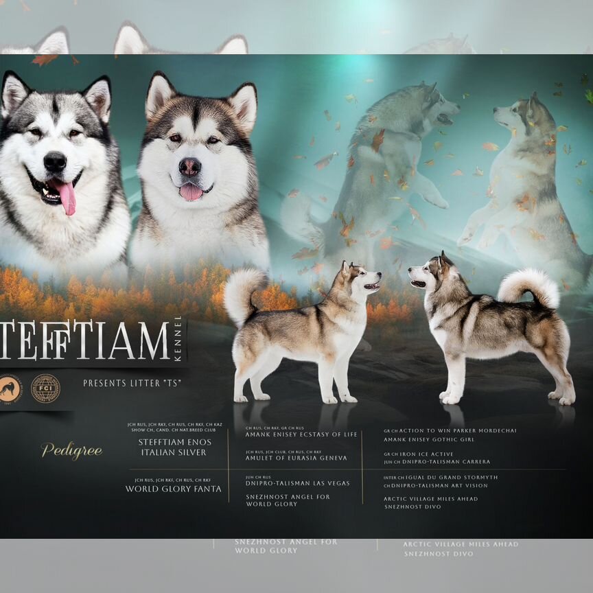 Аляскинский маламут, щенок